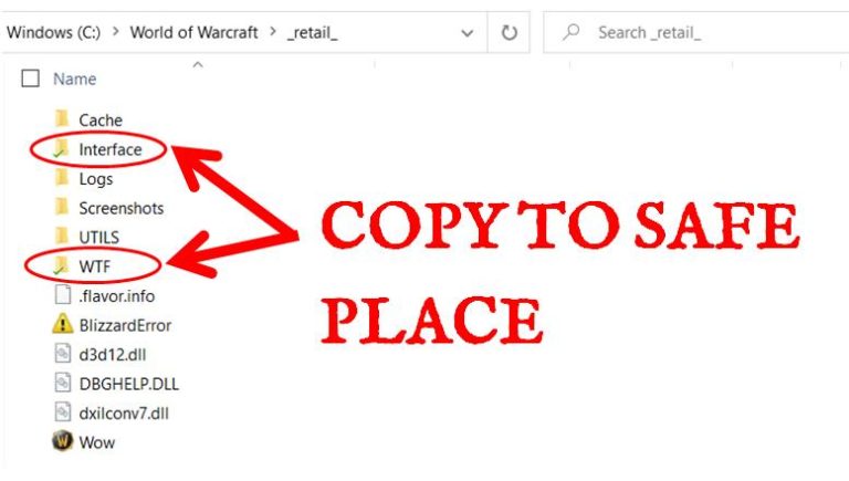 How to Backup World of Warcraft (WoW) Addons and Settings - Arcane ...