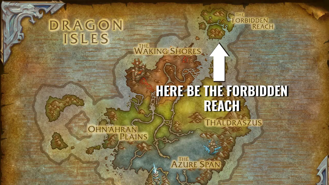 How to Get to the Forbidden Reach in WoW Dragonflight - Arcane Intellect